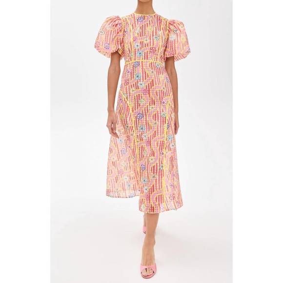 Celia B | Dresses | New Celia B Nammu Midi Dress In Yellow | Poshmark